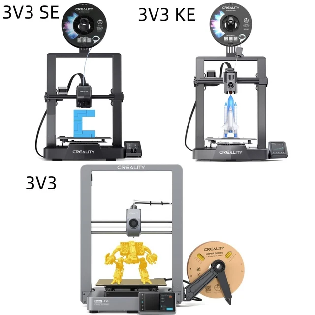 CREALITY ENDER 3V3 SE/ 3V3 KE/ 3V3 3D Printer Upgraded 3D Printer Auto ...