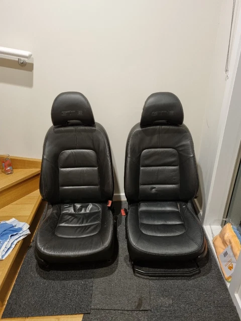 FG FPV GT-E Front Leather Seats Ford Falcon G6E G6 GT XR8 Pursuit BA BF ...