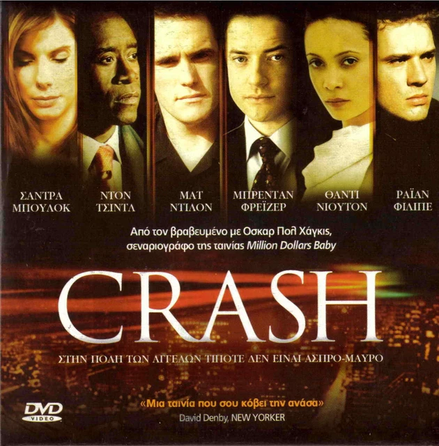CRASH (MATT DILLON, Sandra Bullock, Don Cheadle) Region 2 DVD EUR 8,28 ...