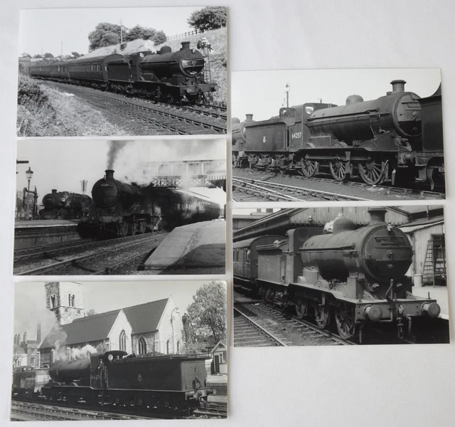 5 BR(E) EX GNR J6 0-6-0 Loco Photos - ex Great Northern Railway - Lot ...