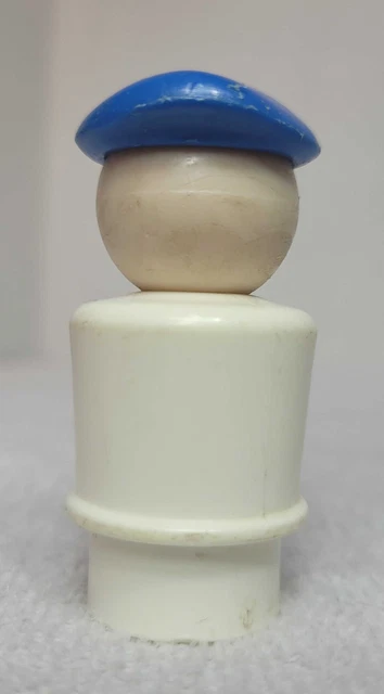 VINTAGE FISHER PRICE Little People Milkman 70s Plastic Body $9.99 ...