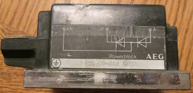 AEG P55-00-212 POWER Block Modul Diode EUR 151,89 - PicClick DE