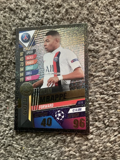 TOPPS MATCH ATTAX Kylian Mbappe Gold limited edition Mint EUR 3,22 ...