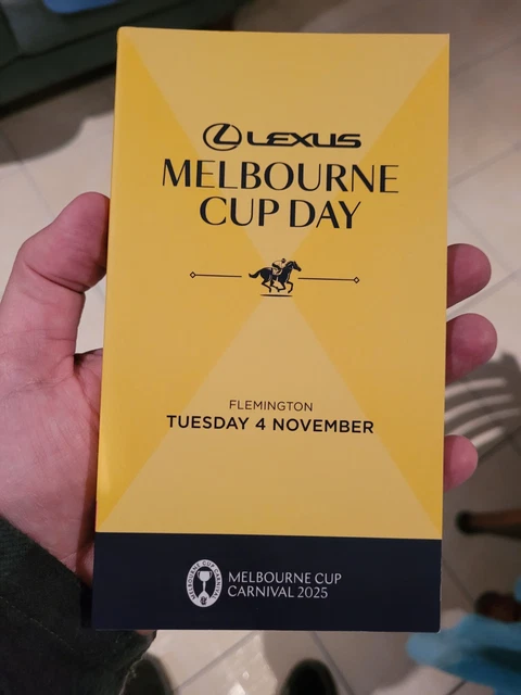 2025 MELBOURNE CUP Racebook ( Kah ) $19.99 - PicClick AU