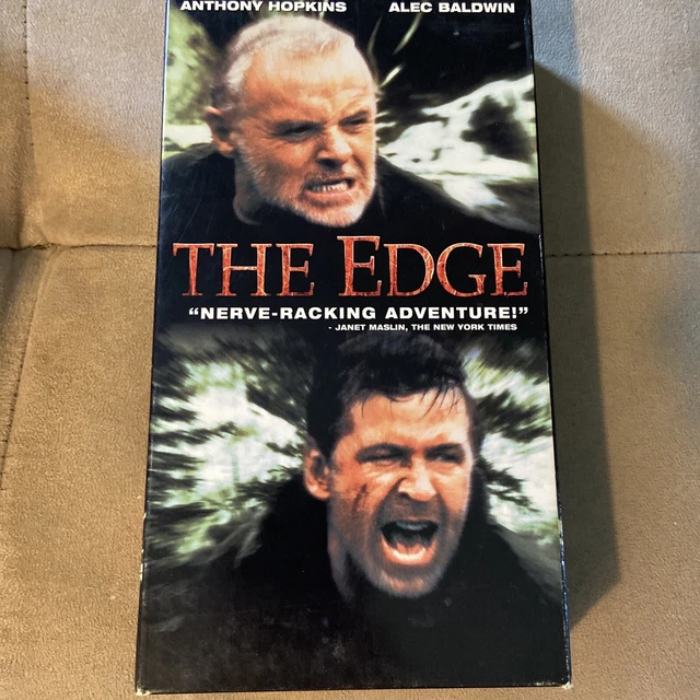 THE EDGE VHS Movie Vintage 1998 Anthony Hopkins & Alex Baldwin £4.02 ...