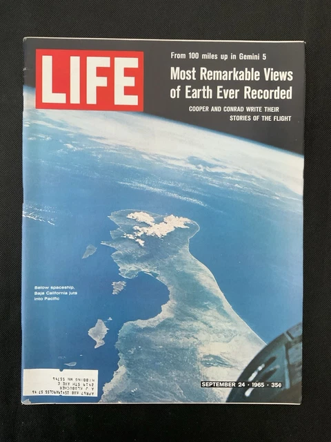 LIFE MAGAZINE SEPTEMBER 24, 1965 Space Race/Cooper & Conrad.Rare £26.60 ...