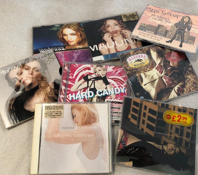 COLLECTION OF MADONNA CD Singles And Albums EUR 16,98 - PicClick IT