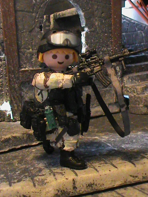 PLAYMOBIL CUSTOM US Delta Force (Mogadiscio) (Somalie-1993) Ref-0259 ...