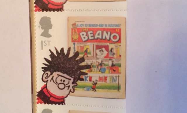 DENNIS THE MENACE Beano Comic First Class Stamp £3.22 - PicClick UK
