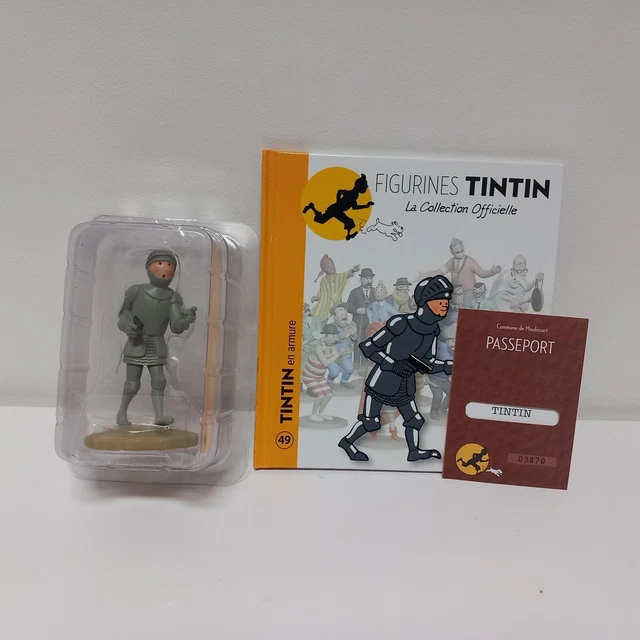 FIGURINE TINTIN COLLECTION Officielle - Tintin En Armure - N° 49 EUR 15 ...