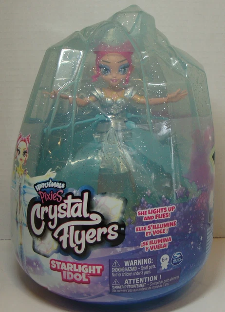 HATCHIMALS PIXIES CRYSTAL Flyers Starlight Idol Spinmaster New Sealed ...