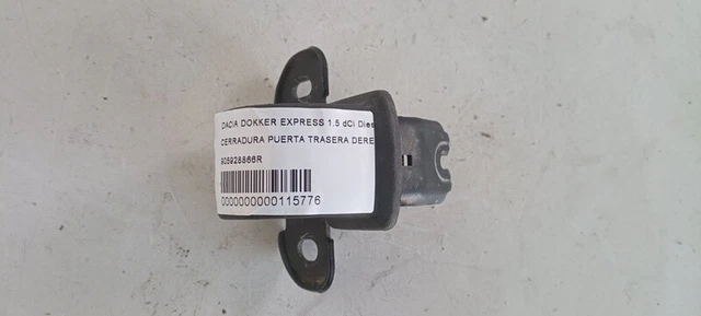 905928866R SYSTEME CONDAMNATION arriere droit pour DACIA DOKKER EXPRESS ...