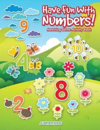 HAVE FUN WITH Numbers! Matching Game Activity Book by Jupiter Kids EUR ...