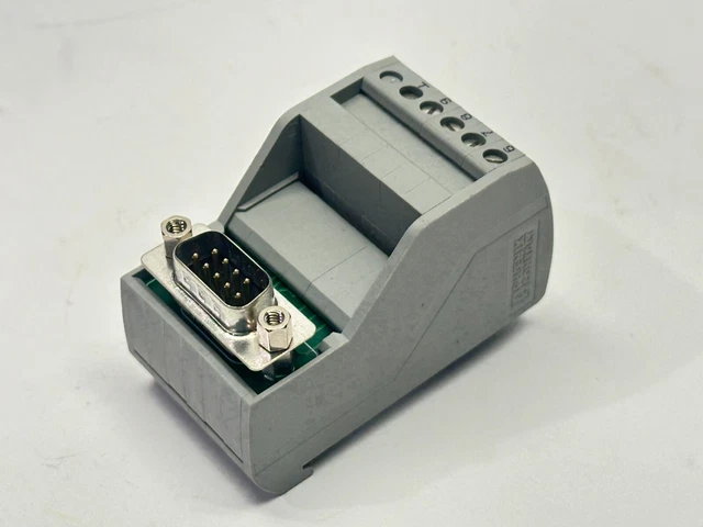 PHOENIX CONTACT VIP-2/SC/D 9SUB/M Interface Module Grey 2315117 $19.99 ...