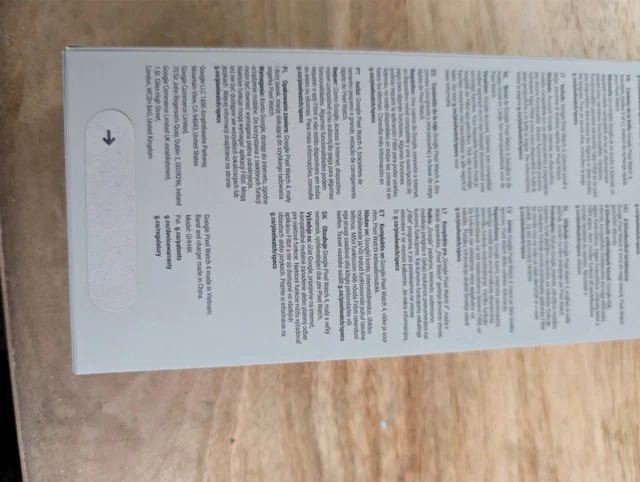 GOOGLE PIXEL WATCH 4 41mm Wi-Fi Brand New Sealed Full Warranty RRP £349 ...