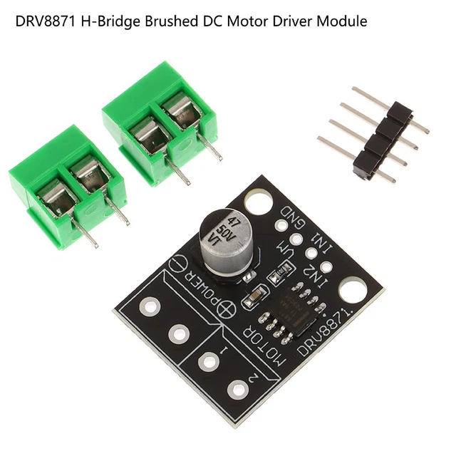 DRV8871 H-BRIDGE BRUSHED DC Motor Driver Breakout Board PWM Control 6.5V To 45V £6.40 - PicClick UK