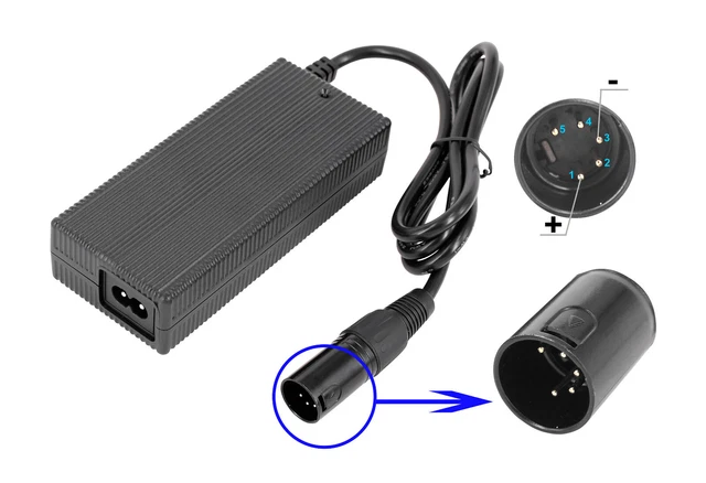 CHARGEUR 42V 2A Pour Batteries E-Bike 36V Winora Town:E XP, Town:E XP ...