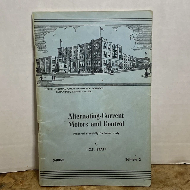 1950S ICS INTERNATIONAL Correspondence Schools Alternating-Current ...