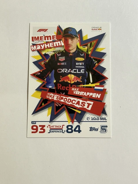 TURBO ATTAX 2024 Meme Mayhem Max Verstappen EUR 1,17 - PicClick IT