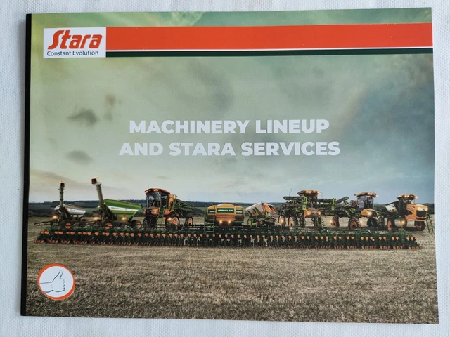 TRACTEUR GAMME DE Matériels Stara Prospectus Brochure EUR 5,00 - PicClick FR