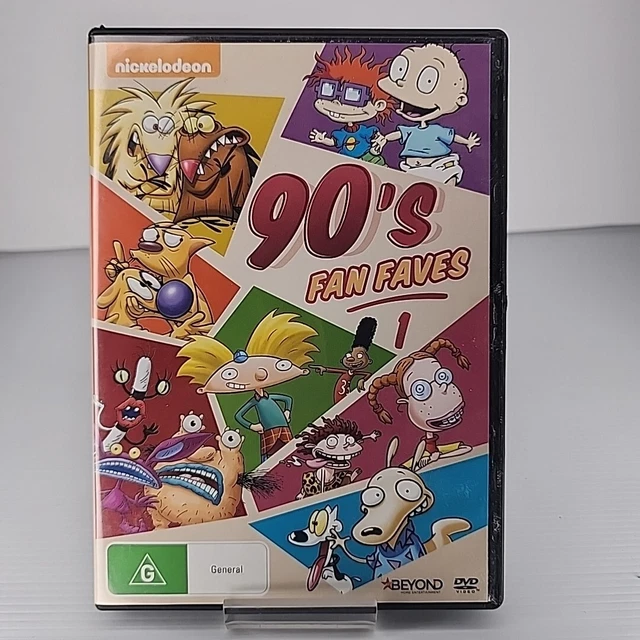 NICKELODEON - 90S Fan Faves (DVD, 2015) Rugrats Rocko Arnold cartoon animation $8.00 - PicClick AU