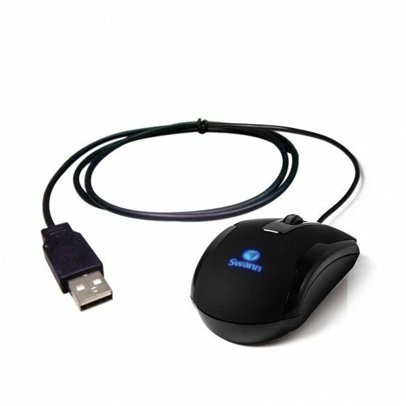 GENUINE SWANN USB Mouse for Swann 4,8,16 Channel NVR DVR 4575 7400 4980 ...