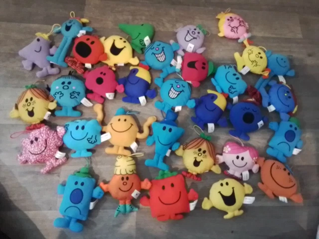 HUGE MCDONALD'S MR Men Little Miss Plush Bundle X31 £39.99 - PicClick UK