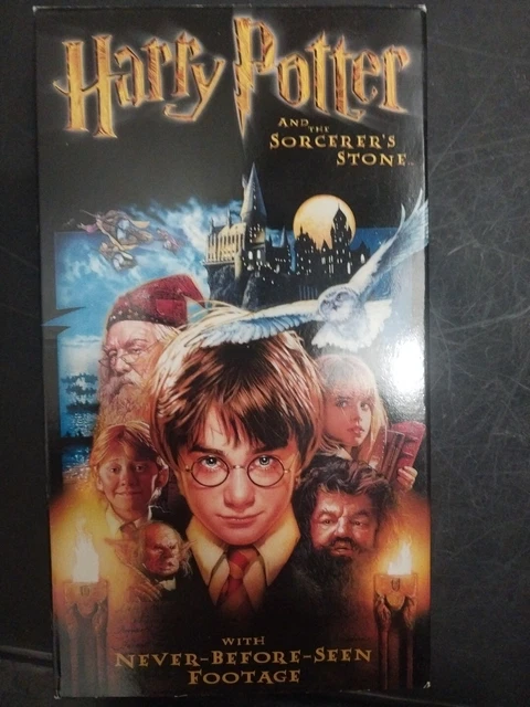 HARRY POTTER AND the Sorcerers Stone VHS * Buy 2 Get 1 Free - Shipping ...