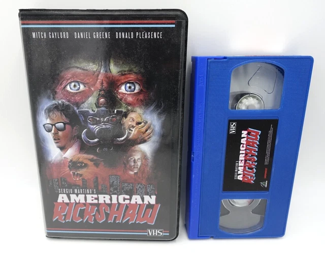 AMERICAN RICKSHAW VHS Clamshell Horror Cauldron LunchMeat Limited 50 ...