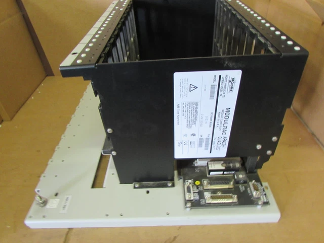 MOORE MODULRAC APACS Quadlog Module Card Rack Used $199.99 - PicClick