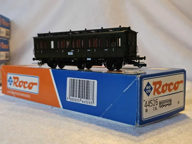 ROCO H0 ++ 44526 Abteilwagen 2. Klasse der DRG in OVP EUR 8,50 ...