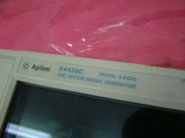 AGILENT E4400-60522 60733 ESG FRONT PANEL Vector For E4438C EUR 1.277,81 - PicClick DE