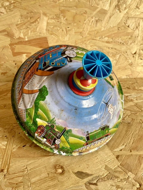 VINTAGE THOMAS THE Tank Engine Metal Spinning Top Toy £11.99 - PicClick UK