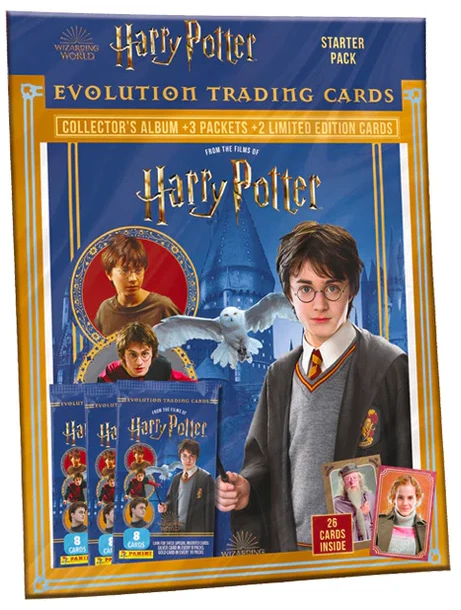 PANINI HARRY POTTER Evolution Trading Card Collection Starter Pack ...