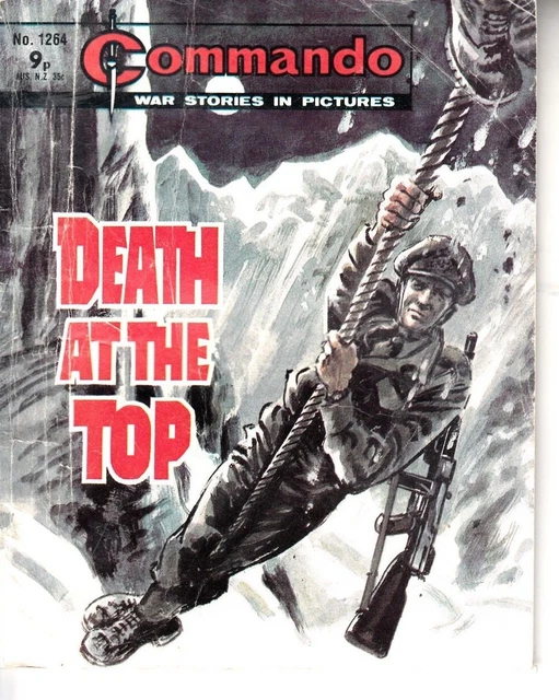 COMMANDO COMIC DEATH AT THE TOP Issue No 1264 EUR 6,19 - PicClick IT