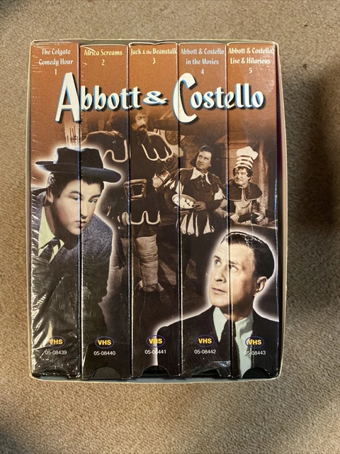 ABBOTT & COSTELLO 5 VHS Movies Box Set Collector Series £9.37 - PicClick UK