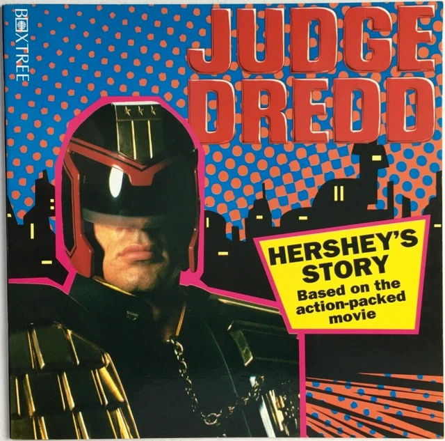 JUDGE DREDD HERSHEYS Story par Richard Mead (Movie Tie-In) 1995 livre ...