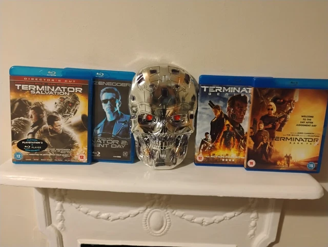 TERMINATOR (BLU RAY, Bundle ) Salvation, Dark Fate, Genisys, T2 ...