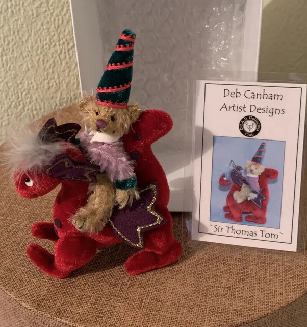 DEB CANHAM RARE Sir Thomas Tom 2009 Club Piece. Box & COA & Free Gift 🎁 ...