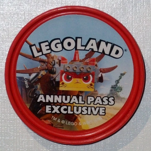 LEGO LEGOLAND POP Badge L-3410 LEGO ANNUAL PASS EXCLUSIVE - Collectible ...