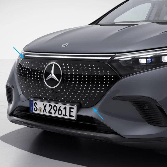 STAR PATTERN GRILL Starpanel EQS SUV X296 Kühlergrill Original Mercedes ...