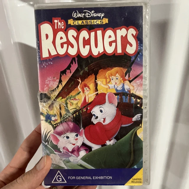 &THE RESCUERS& VINTAGE Adventure VHS *Walt Disney Home Video* Movie EUR ...