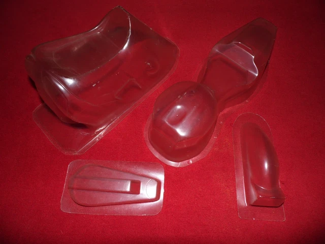 1/5 THUNDER TIGER DUCATI/YAMAHA YZF-R1 FM-1E Clear Body Set RC Bike ...