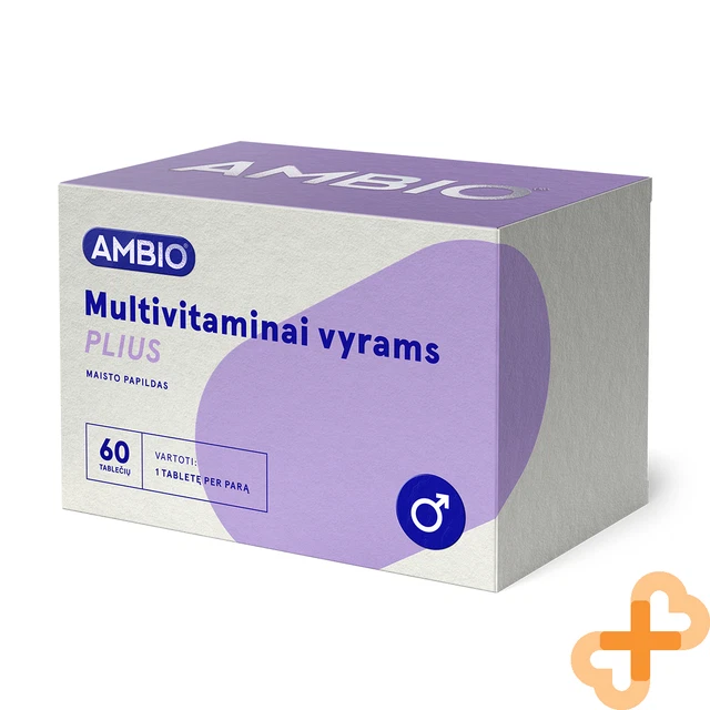 AMBIO MULTIVITAMIN MULTIMINERAL Complex Men 60 Tablets Fertility ...