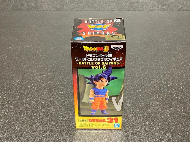 SON GOKU ULTRA Instinct Sign figure Dragon Ball DBS BS 31 WCF Banpresto ...