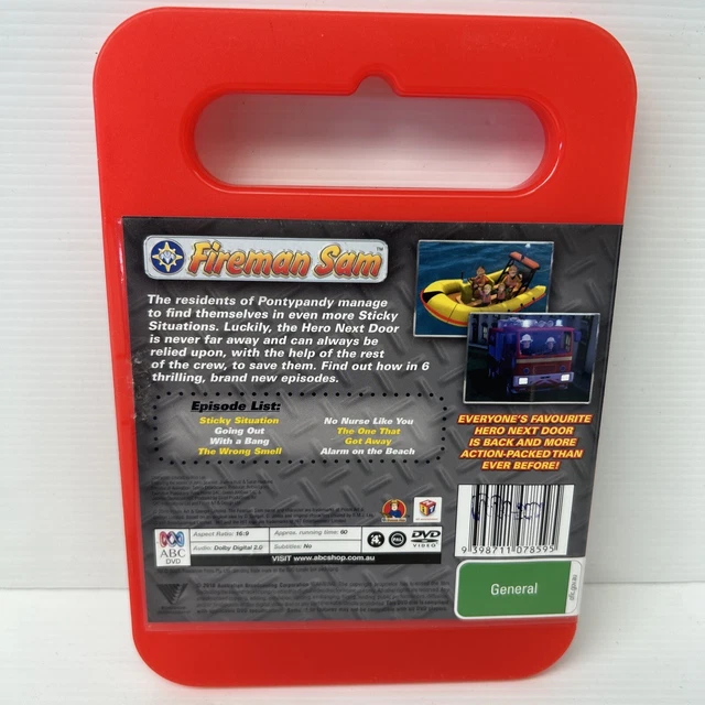 FIREMAN SAM - Sticky Situation Region 4 DVD $8.95 - PicClick AU