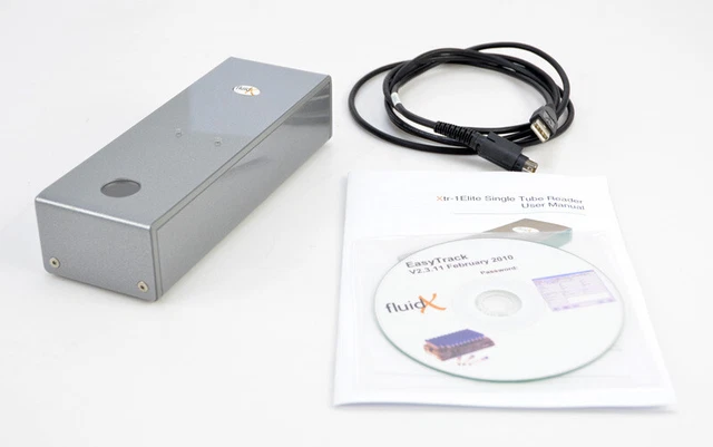 FLUIDX XTR-1 ELITE Single Tube Lecteur Scanner Probenröhrchen 2D EUR ...