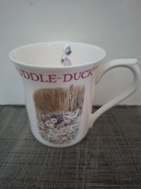 PETER RABBIT JEMIMA Puddle-Duck Queen's Fine Bone China Mug Frederick ...