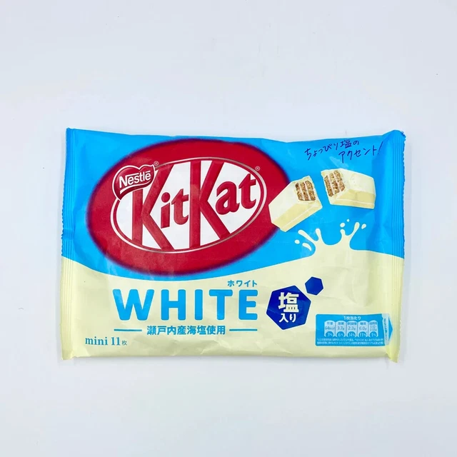 NEW JAPANESE KIT-KAT White Ocean Salt KitKat Chocolates 11 bars $16.99 ...