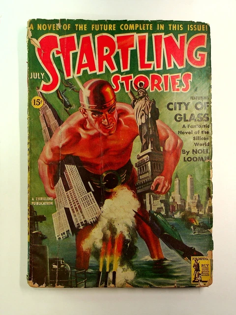 STARTLING STORIES PULP Jul 1942 Vol. 8 #1 GD- 1.8 TRIMMED £12.79 ...